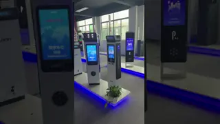 Robot Series Barrier Gate License Plate Recognition Machine