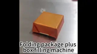chocolate fold packing machine with heat sealing style