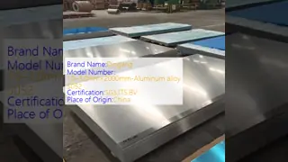 5052 Aluminum Marine Panels