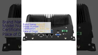 Fanless i5 Industrial PC Dual LAN 6 COM DDR4