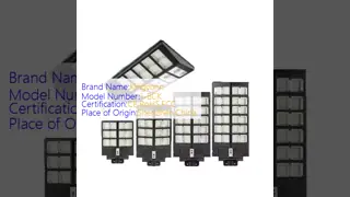 Solar Street Light Waterproof Bright Outdoor Lighting