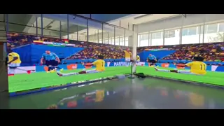 P5 high refresh rate, high brightness LED screen designed specifically for football stadiums
