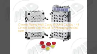 China Chrome Plating Multi Cavity Molds 8 Cavities - 48 Cavities Bottle Cap Mould For Packaging Medical Parts for sale