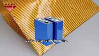 How do battery heating films and temperature control switches form a 