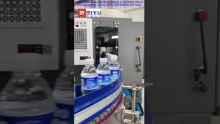 Label inspection machine used at a customer site in Zhangjiagang