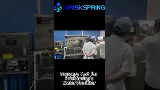 Water Filter Pressure Test | Factory Quality Testing Process