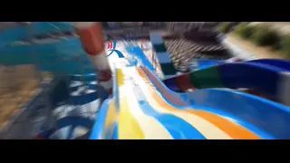 tall trill water slide aqua amusement park