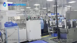 BriskSpring Ice Maker Production Line – Advanced Manufacturing Process