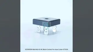 China 925500594 Abb Mcb-01 NC Block Contact For Auto Cutter GT5250 for sale