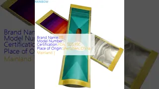 Custom Holographic Mylar Bags for Your Brand