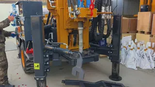 Crawler Drill Rig For Water Wells