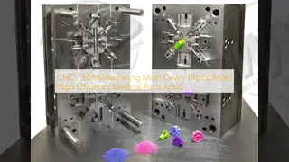 China CNC / EDM Machining Multi Cavity Plastic Mold High Efficiency Medical Parts Mold for sale