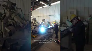 Building Strength with Precision: Inside Our Robotic Welding Process