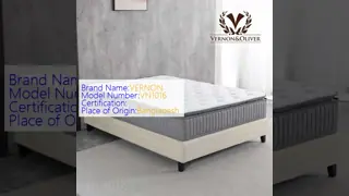 10 Inch Pillow Top Pocket Spring Mattress