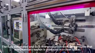 Dust Free Sanitary Napkin Production