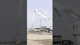 OUCO 5T@15M Knuckle Boom Crane BV Load Testing