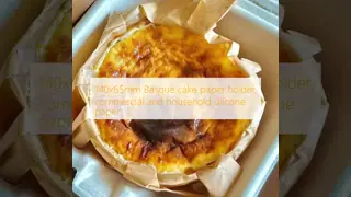 Basque Cake Paper 140x50mm Heat Resistant