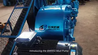 BW850 Mud Pump Diesel Engine Powered