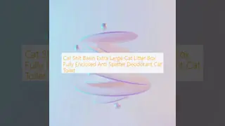 China Cat Shit Basin Extra Large Cat Litter Box Fully Enclosed Anti Spatter Deodorant Cat Toilet for sale