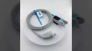 Watch:Compatible Datex 10 Pin Direct Spo2 Sensor Adult Finger Clip 2.8M