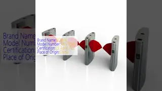 Flap Barrier Turnstile Security Gate Access Control