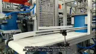 China PE PC Blow Molding Machine 10L Plastic Jars Gallons Automatic 5 Liter Blow Moulding for sale