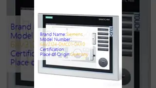 12 Inch HMI Touch Panel Control