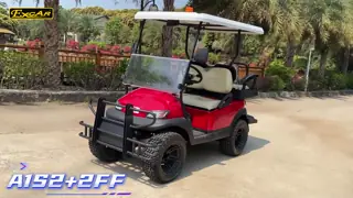 A1S2+2 Red Units Featuring Height-Increased Tires, a New Flip Seat, and Bumper