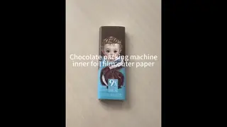 chocolate paper envelop packing machine
