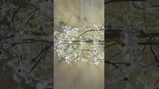 New Modern Decorative Indoor Living Room Ceiling Led Pendant Light Luxury Crystal Leaf