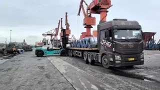 Galvanized Steel Coils Delivered to Port – Ready for Shipment