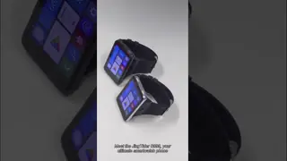 China 4G 5G Smart Watch with Virtual QWERTY Keyboard Dual Side Keys and 2300mAh Battery for sale