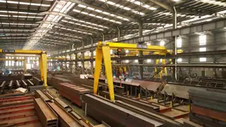 Steel structure processing and production