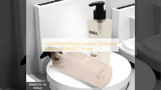 Custom PET Bottles With Pump For Cosmetics