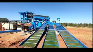 Mobile Gold Wash Plant