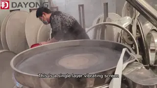 Rotary Vibrating Screen Sieving Solution
