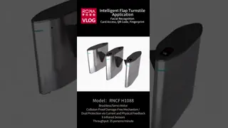 Smart Flap Barrier Gate Access Control