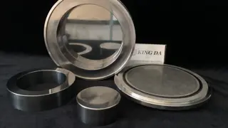 tungsten carbide grinding jar set of four – designed for high-performance laboratory disc mills
