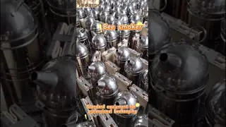 China Honey  Beekeeping  Equipment American Style SUS201 Beekeeping Smoker for Bees for sale