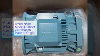 ABB M3AA 112MB 4 IE2 High Efficiency 4 kW 400 V Industrial Aluminum Motor (3GAA112320-BSE)