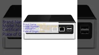 Intel i5 Industrial PC Dual LAN Dual COM Fanless