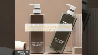 Custom PET Bottles Luxury Shampoo 500ml
