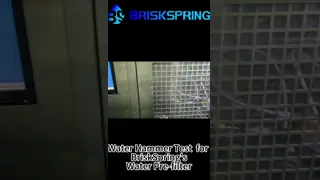 Water Hammer Test | Water Filter Durability Testing