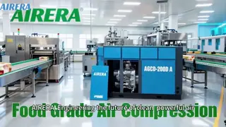 AIRERA AGCD-200D A Industrial Screw Air Compressor | 200kW Heavy-Duty Performance