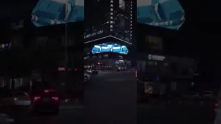Outdoor P2.5 3D LED display screen provides high-definition stereoscopic imaging and a floating visu