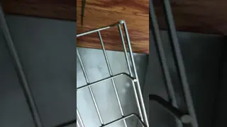 Strainless steel cable basket