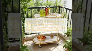 Durable Stainless Steel Food Trolley
