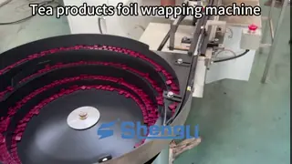 chocolate foil fold wrapping machine
