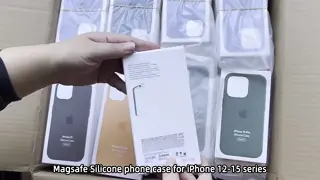 Custom Logo Silicone Magnetic iPhone Case