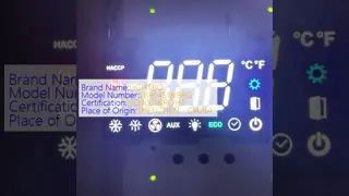 Cold Room LED Display Reliable Temperature Control